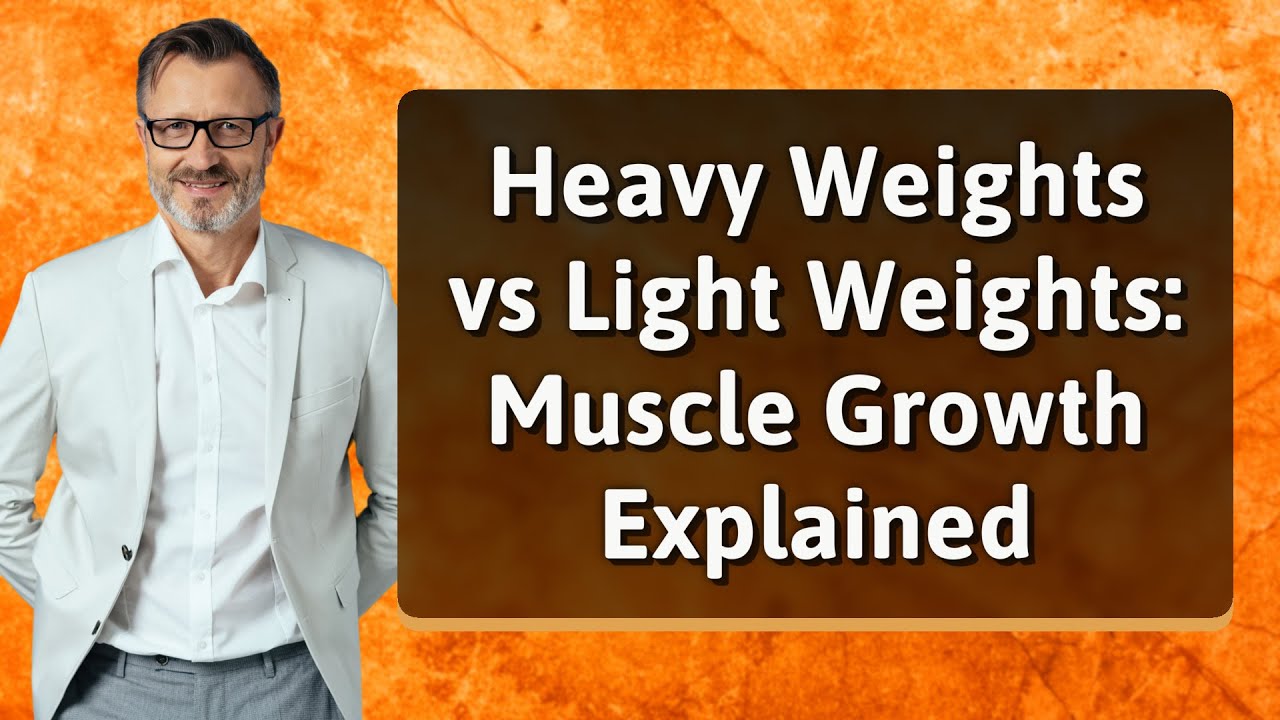 Heavy Weights vs Light Weights: Muscle Growth Explained - YouTube