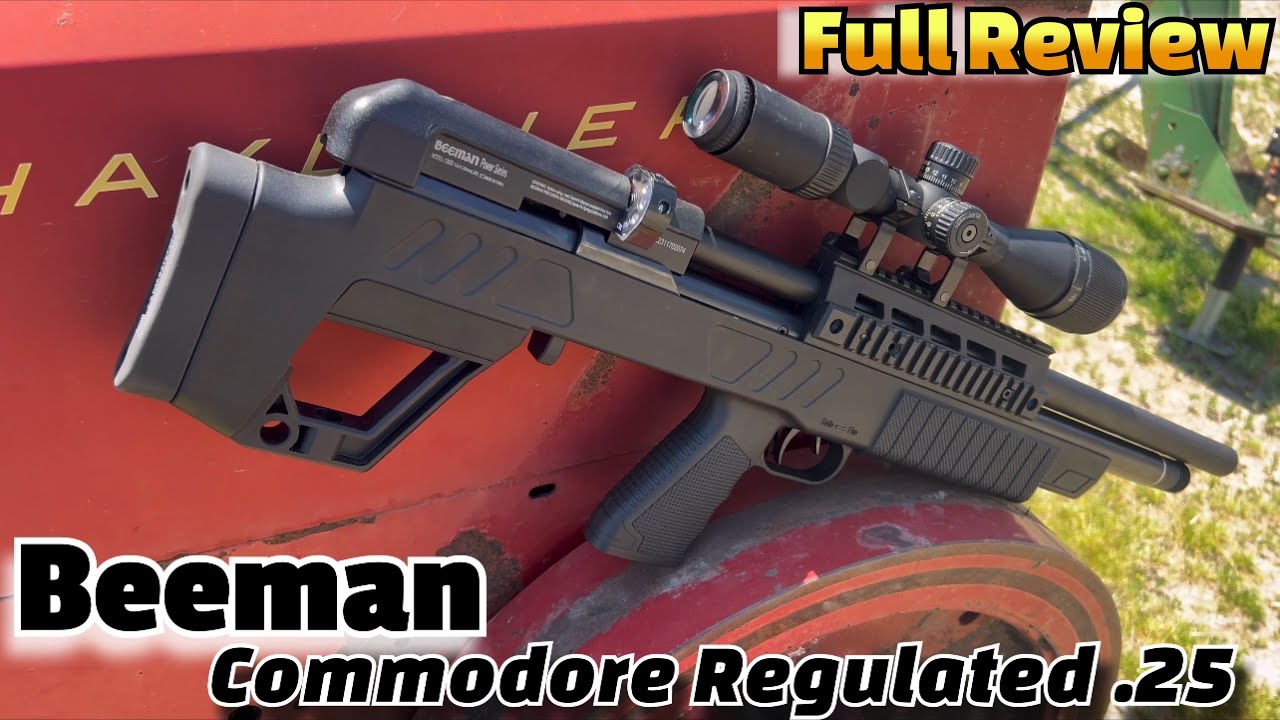Beeman Commodore .25 Regulated - YouTube