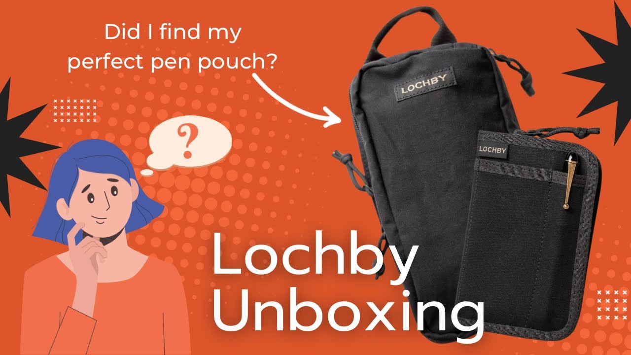 The Perfect Pen Pouch? // Unboxing from Lochby Goodies - YouTube