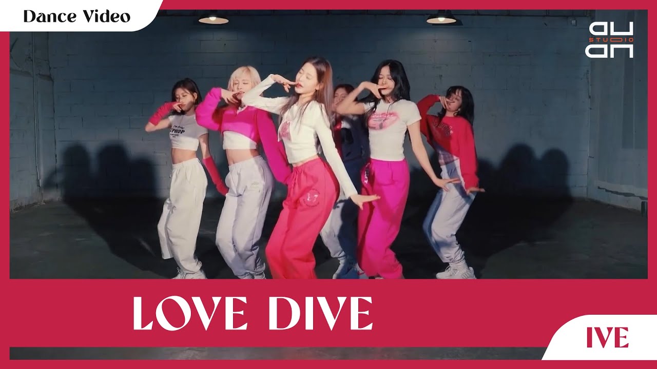 [60FPS] IVE 아이브 'LOVE DIVE' Dance Practice - YouTube