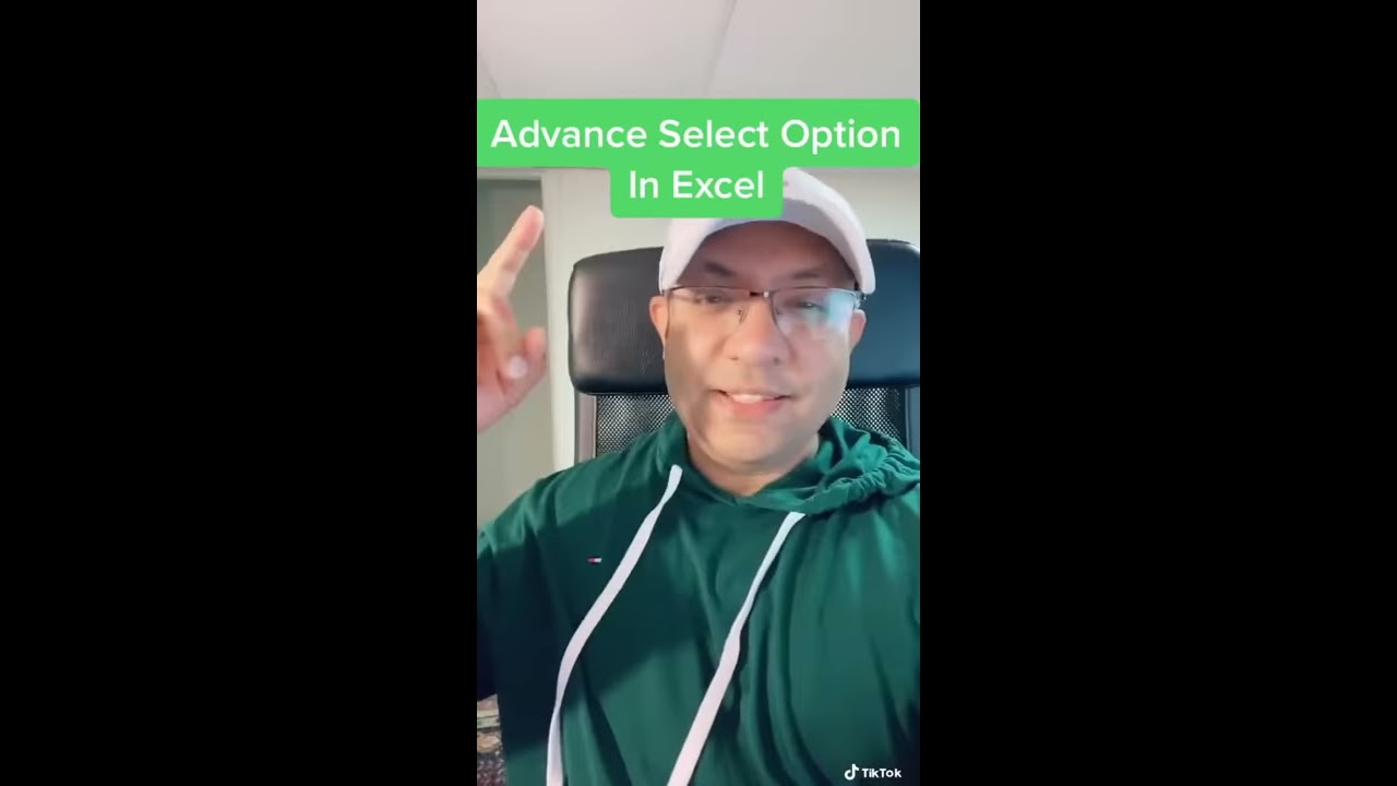 Advance Select Option In Excel YouTube Advance Select Option In Excel YouTube