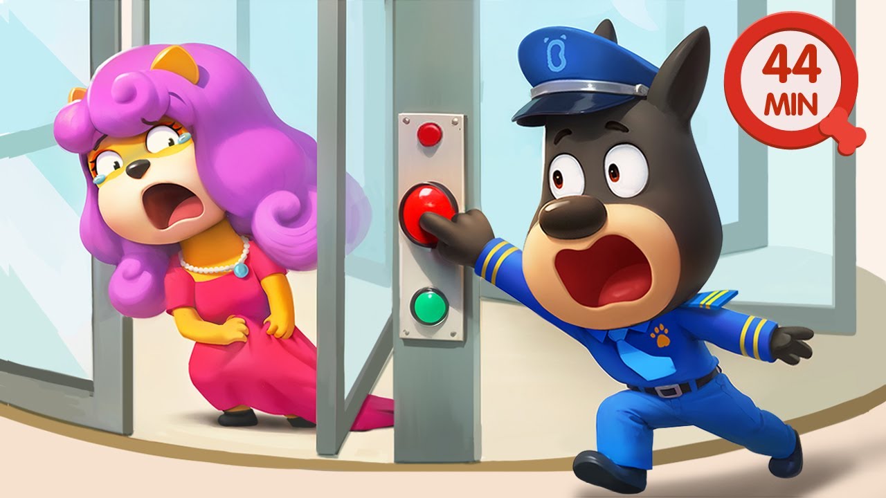 Revolving Door Safety | Kids Safety Tips | Cartoons for Kids | Police ...