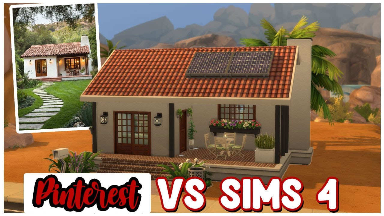 Pinterest VS Sims 4 *House Edition* | Build Mode Bootcamp - YouTube
