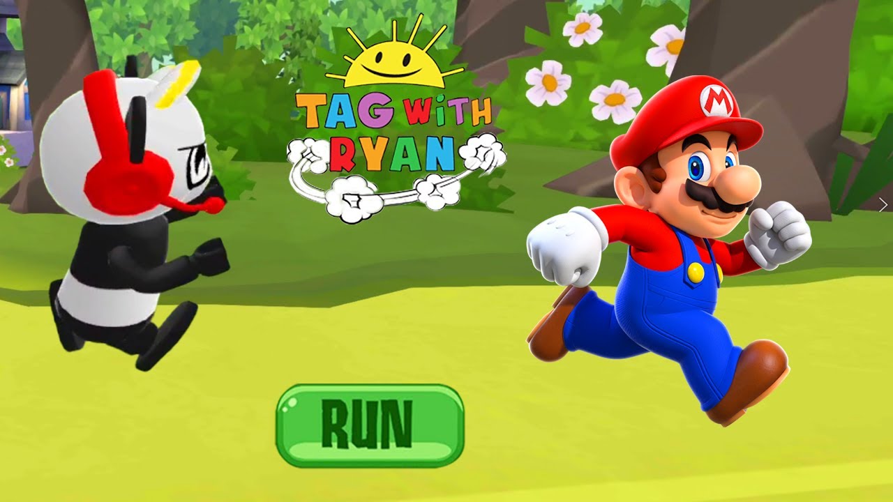 Tag with Ryan vs Super Mario Run Subway Surfers - Combo Panda Mystery ...