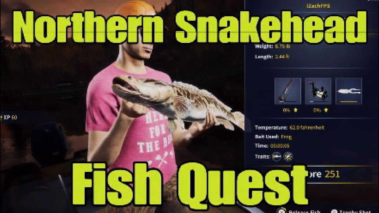 Call Of The Wild The Angler - Northern Snakehead Fish Quest Easy Guide ...