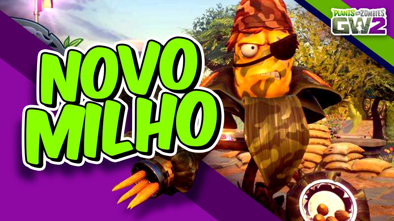NOVO MILHO LENDÁRIO - Milho Fuzileiro (Commando Corn) | Plants vs ...