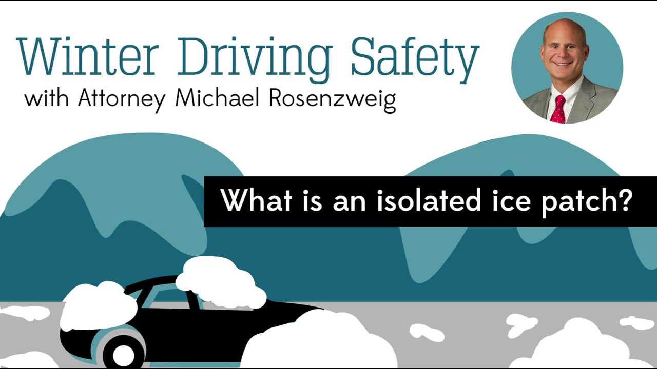 Isolated Ice Patches Cause Car Crashes - YouTube