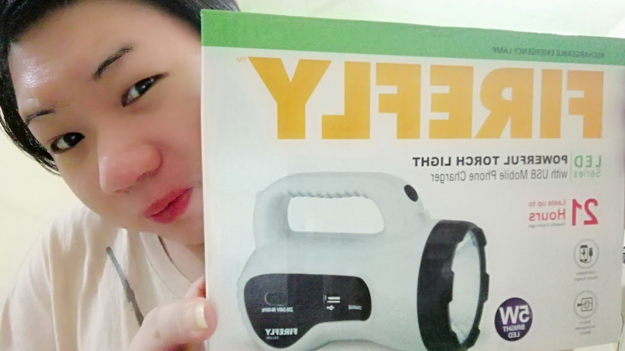 Unboxing & Review of my Firefly powerful torch flashlight w/ USB mobile ...