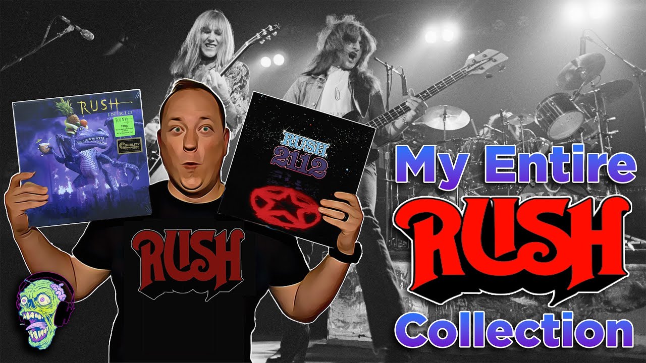 My ENTIRE Rush Collection - Vinyl, CDs, Cassettes + MORE! - YouTube