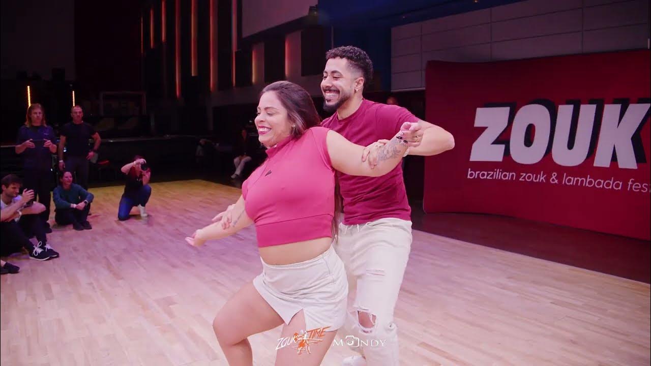 Lucas & Thayna - demo at Zouktime! festival in Brno 2024 - YouTube