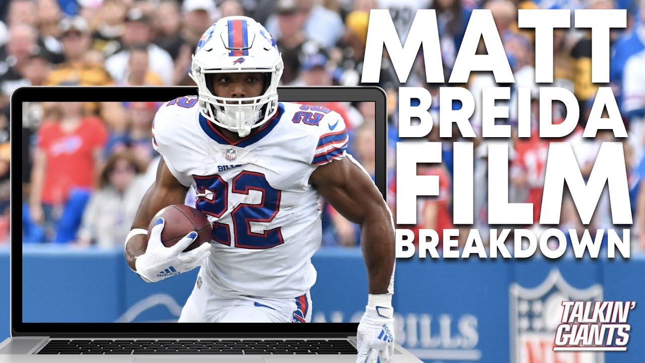 Giants RB Matt Breida Film Breakdown - YouTube