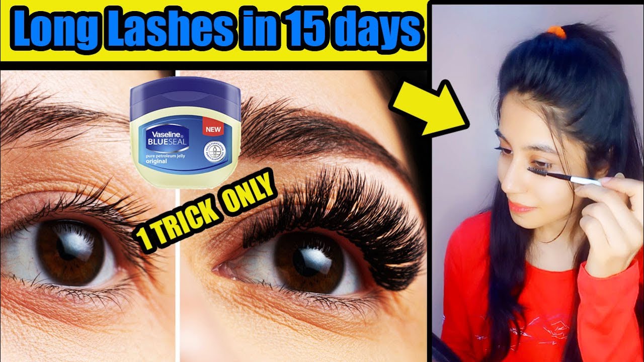 Heavy long lashes In 15 Days , No mascara false lashes needed - 1 Easy ...