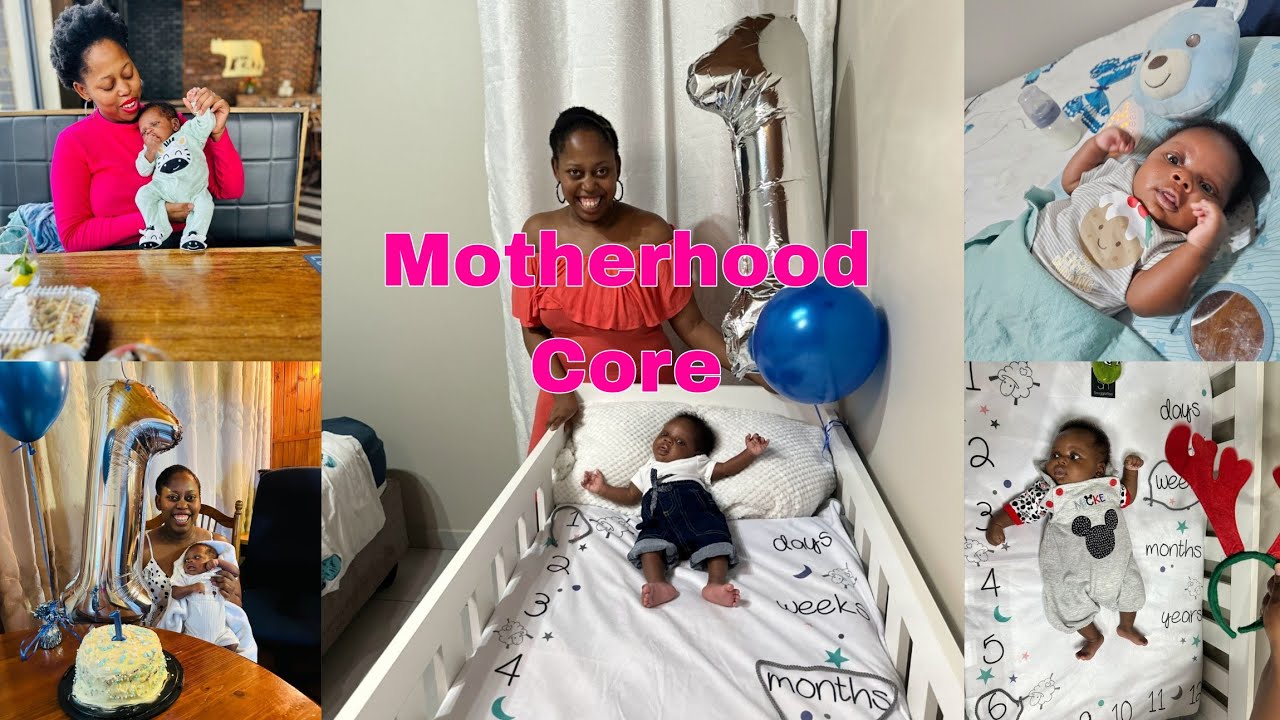 Motherhood Core | Baby Tshepang from Month 1 to Month 3 👶 - YouTube