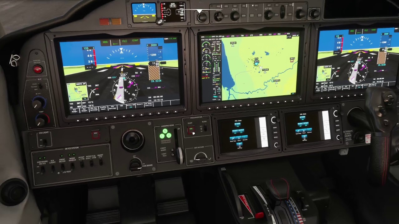 FS2020 TBM930: Using Heading, Altitude, VS, and Speed Bugs - YouTube