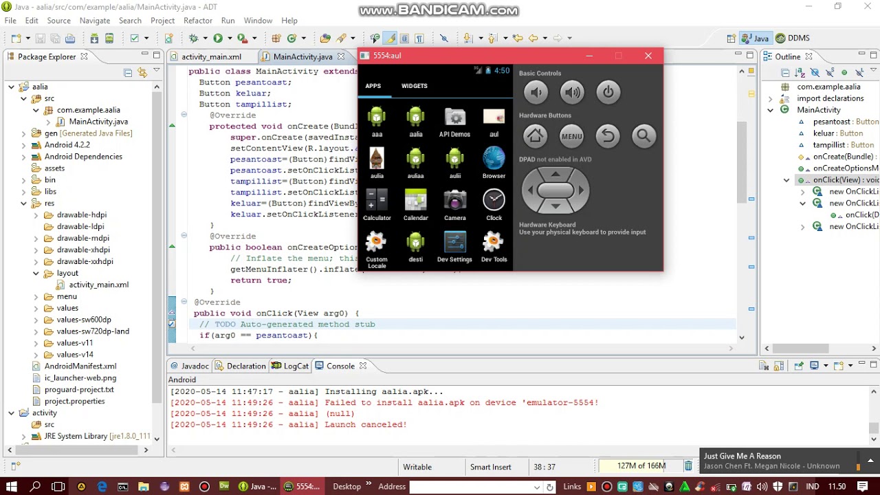 Cara Membuat Toast List Dialog dan Alert Dialog - YouTube