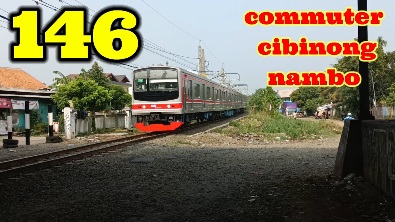 jam 8 pagi commuter cibinong Nambo masuk flyover Cibinong - YouTube