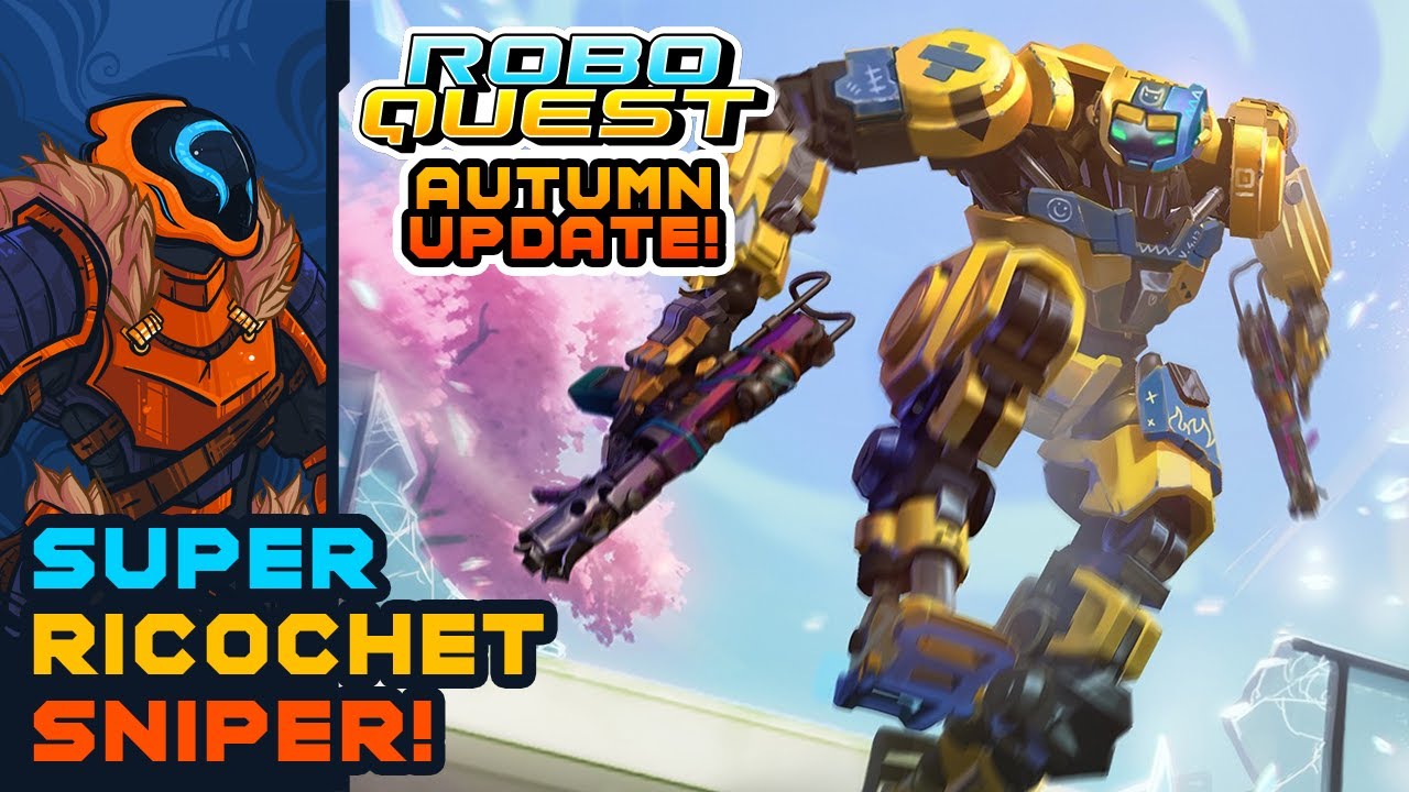 Super Ricochet Sniper! - Roboquest [Autumn Update] - YouTube