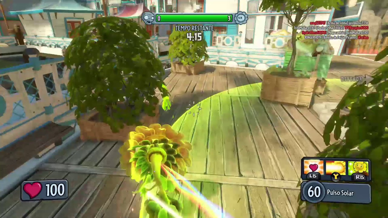 Live Plants vs Zombies Gw1 - YouTube