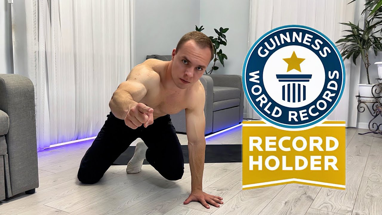World Record! Most Push-Ups in 1 Minute! PERFECT TECHNIQUE! - YouTube