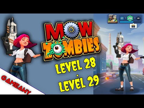 Mow Zombies Level 28 and level 29 | Mow Zombies Gameplay and ...