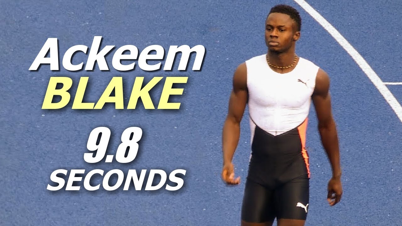 Jamaica's Ackeem BLAKE in Top Form for Bermuda Games 100m Showdown ...