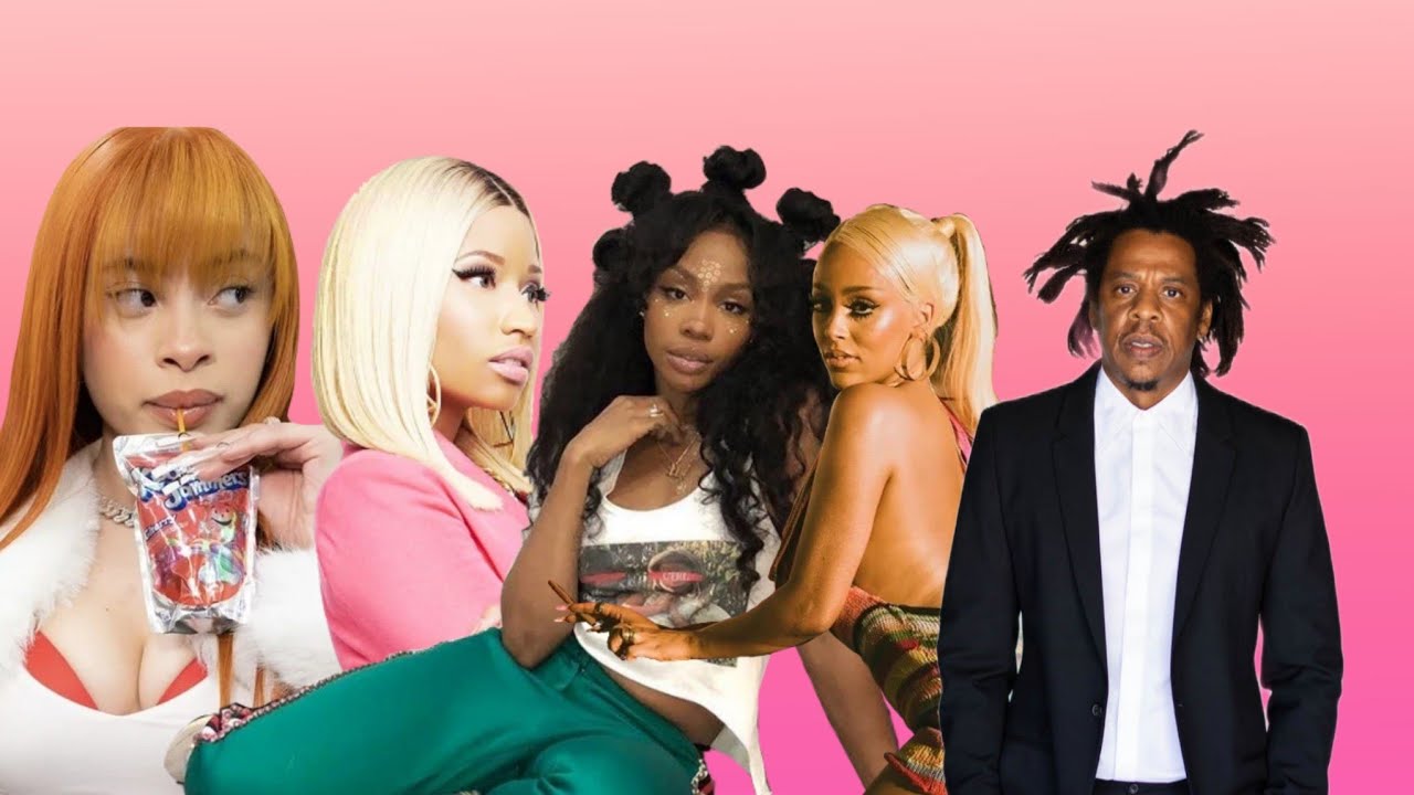 Jay-Z live In Paris Celebs Attend , Battle for #1 Doja&Sza Nicki & Ice ...