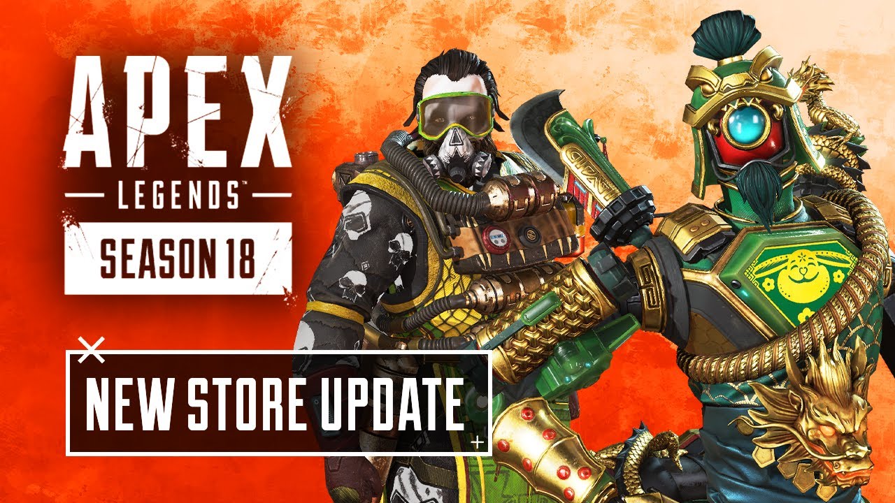 NEXT STORE UPDATE! Dragon Skins & Bundles - Apex Legends Season 18 ...