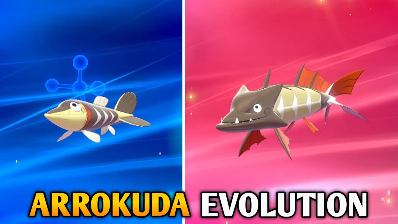How To Evolve Arrokuda Into Barraskewda In Pokemon Sword & Shield ...