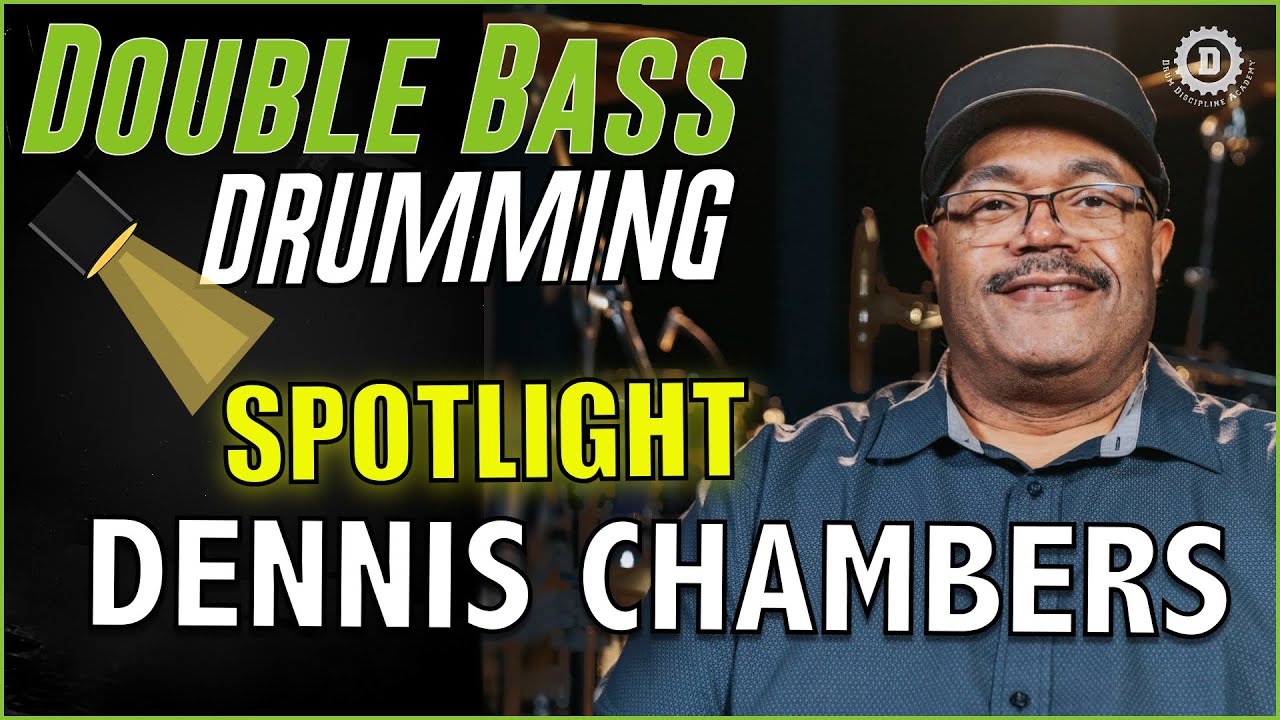 DENNIS CHAMBERS DOUBLE BASS DRUMMING "BRIDGE" TECHNIQUE! Drum Lesson//DRUM DISCIPLINE ACADEMY ...