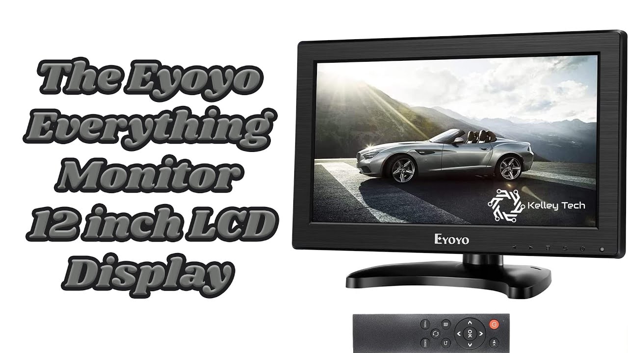 EYOYO 12 inch LCD Monitor Review (The Everything Monitor) - YouTube