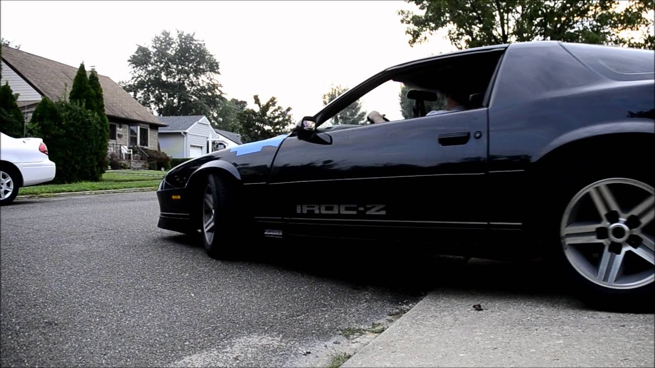 Slammed i iroc - YouTube