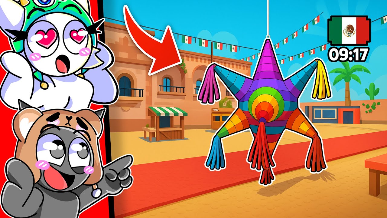 EVENTO de MÉXICO en STEAL A BRAINROT! 🎊 | Nuevos Brainrots, Piñata y ...