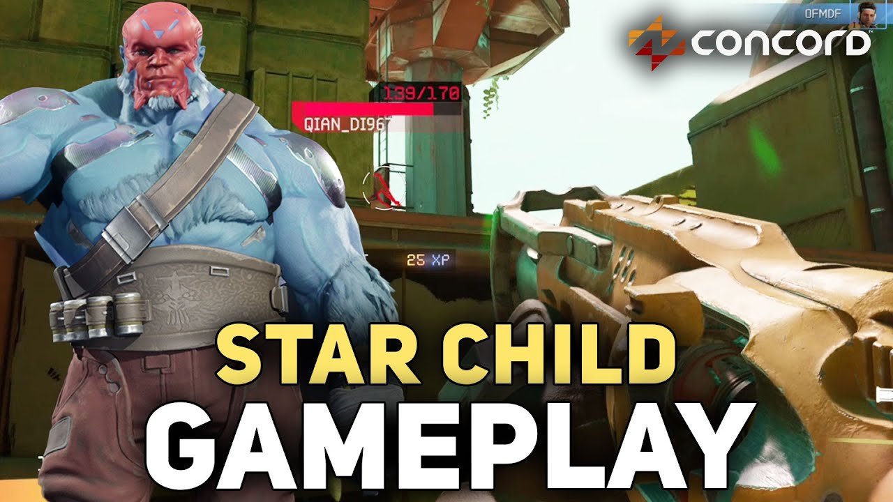 Concord - STAR CHILD Gameplay (Weapons & Abilities) - YouTube