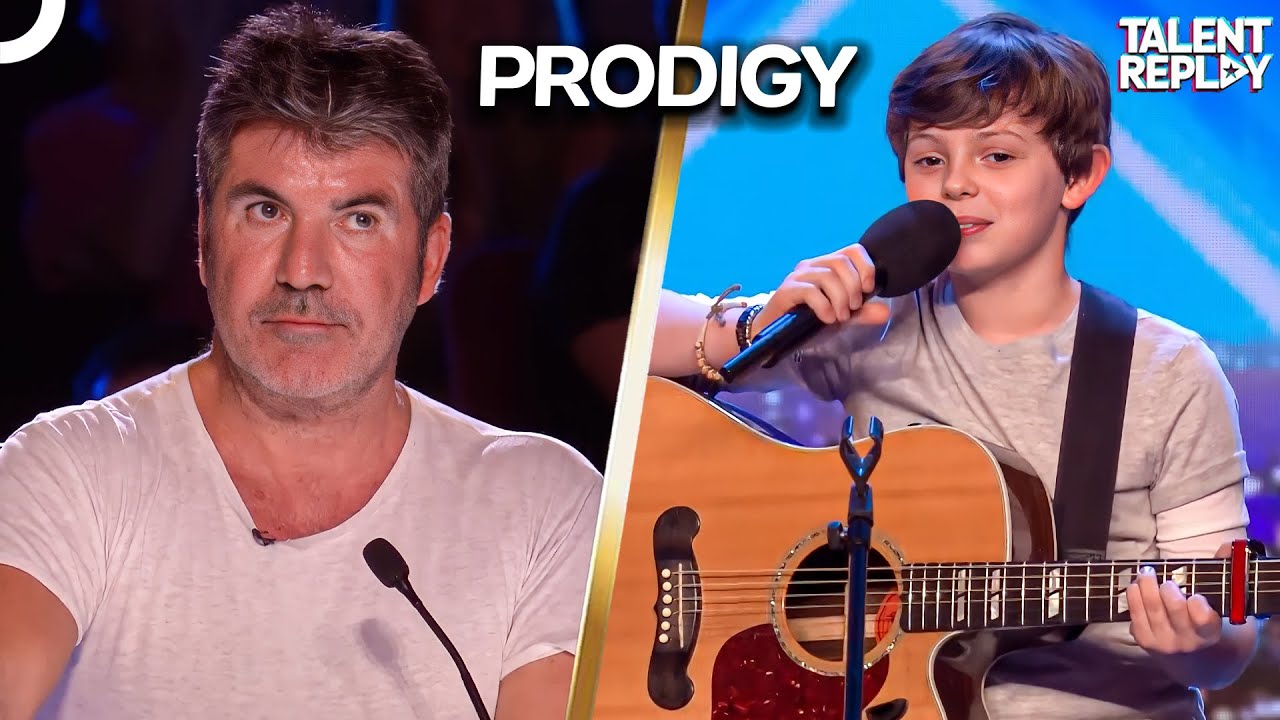 12-Year-Old Tim & Dad Jack Get The Golden Buzzer | Britain's Got Talent ...