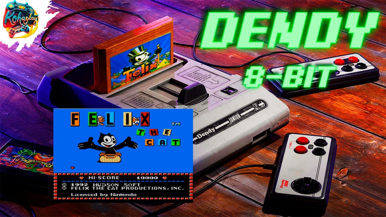 Felix the cat | Dendy | NES | 8-bit emulator | Part 14 | - YouTube