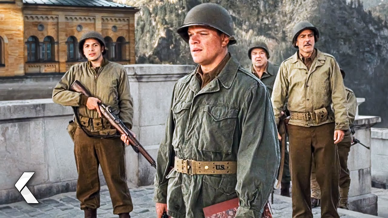 The Salt Mine In Altaussee - THE MONUMENTS MEN Clip (2014) George ...