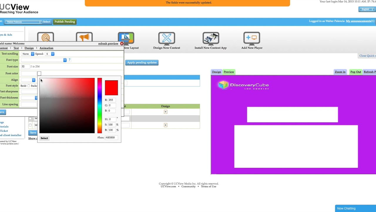 EZboard basic, Digital Signage Software - YouTube