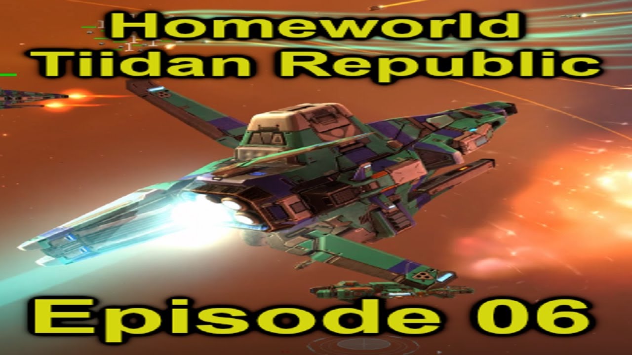 Tiidan Republic vs Kushan | Homeworld Tiidan Republic Mod | Episode 6 ...