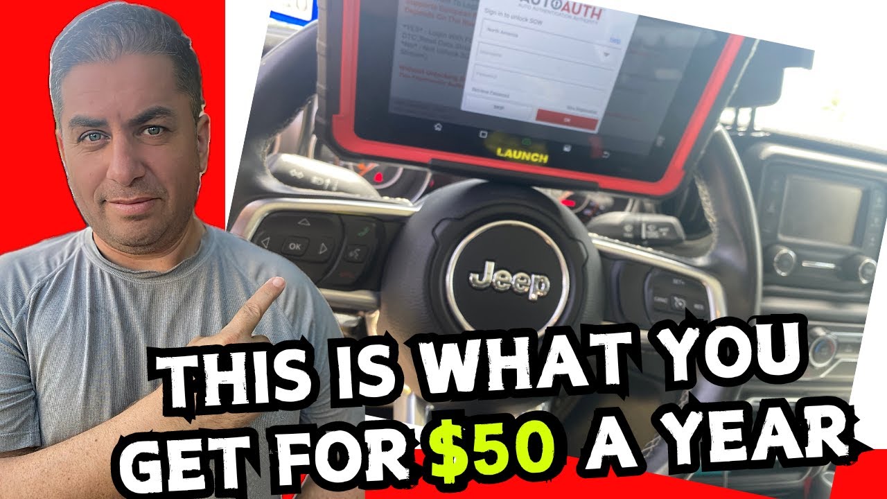 Accessing FCA AutoAUTH with Launch X431 Pro Elite - YouTube