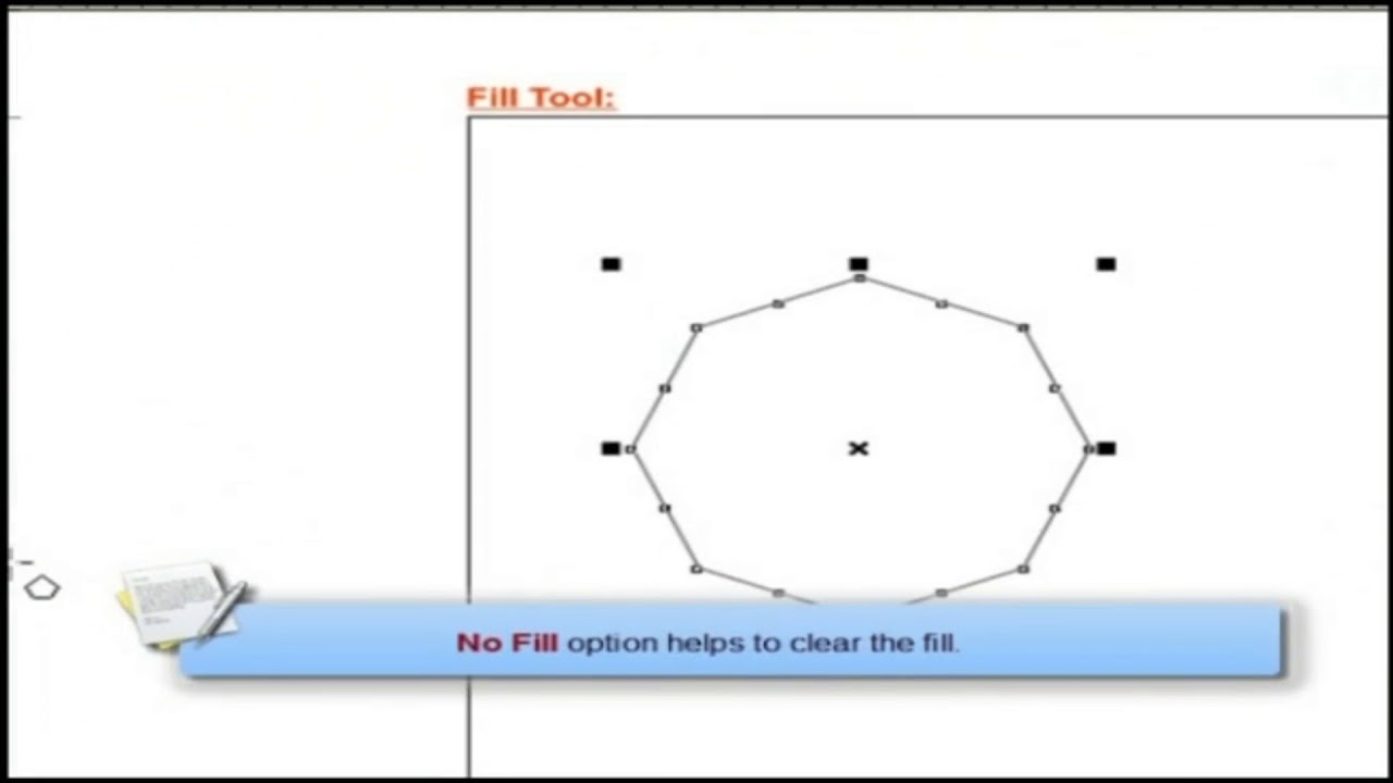 Full & Bezier Tool || Drawing Tools || Learning CorelDraw X3 in English ...