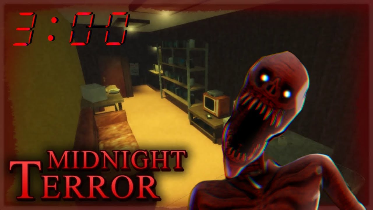 Playing A NEW Horror Game!! | Midnight Terror (Roblox) - YouTube