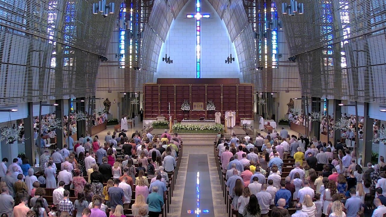Mass for Easter Sunday - Epiphany Catholic Church - YouTube