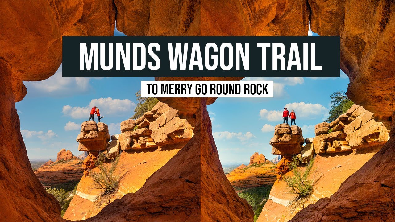 Munds Wagon Trail and Schnebly Hill Road to Merry Go Round in Sedona ...