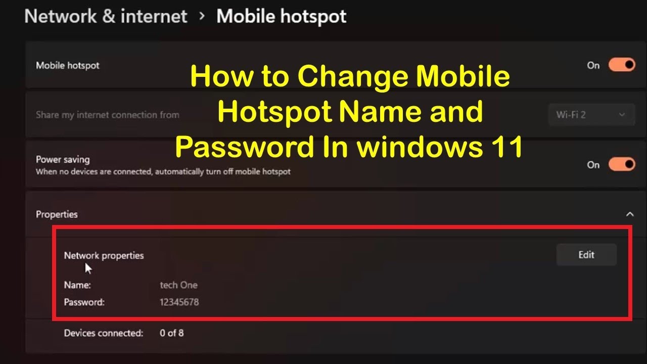 How To Change Mobile Hotspot Name And Password In Windows 11 YouTube how-to-change-mobile-hotspot-name-and-password-in-windows-11-youtube