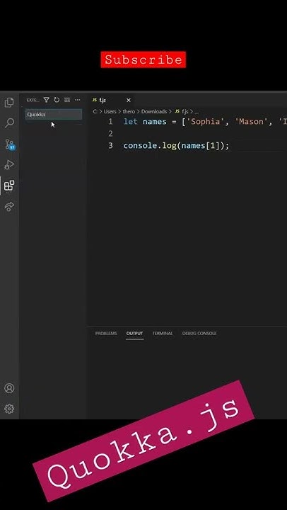 Quokka.js || JavaScript || VS Code Extension || Code Shorts - YouTube
