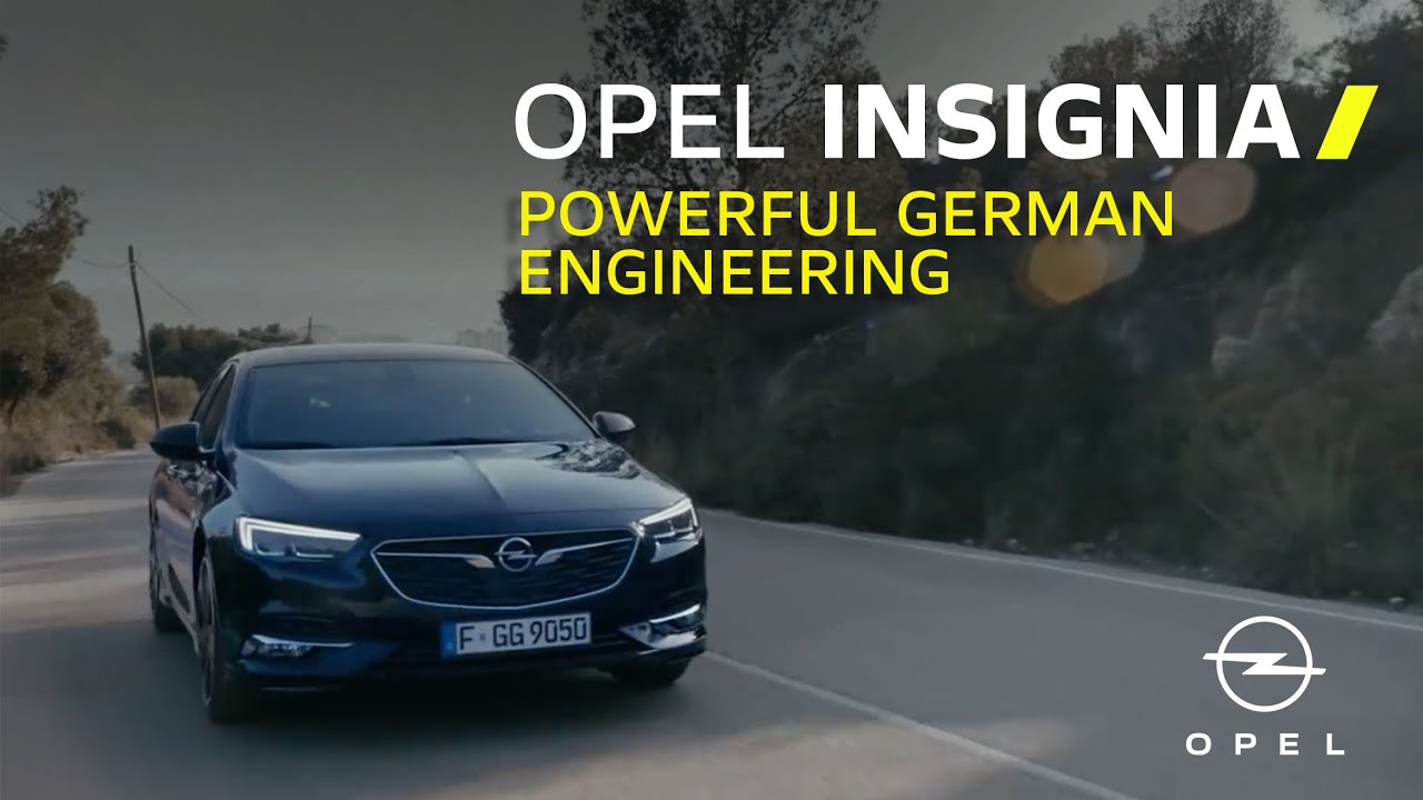 Powerful German engineering. The #Opel #Insignia Grand Sport - YouTube