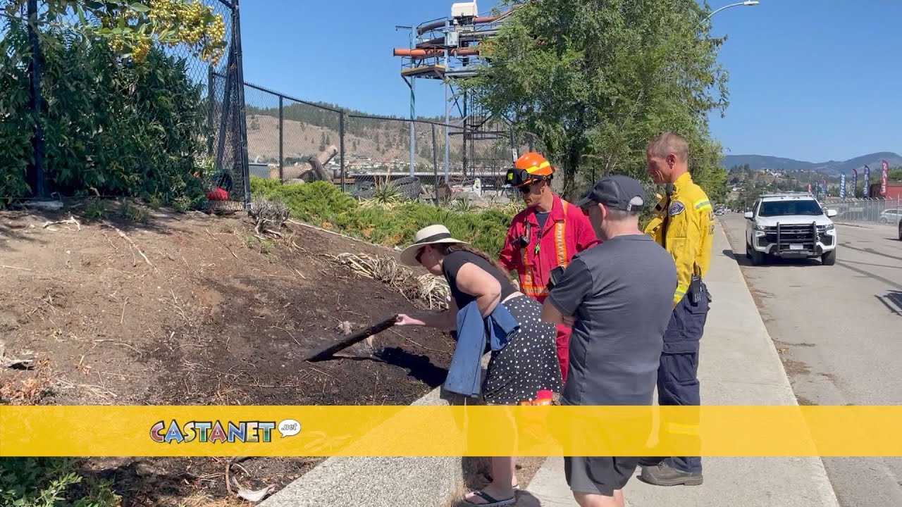Kelowna couple thwarts firebug - YouTube