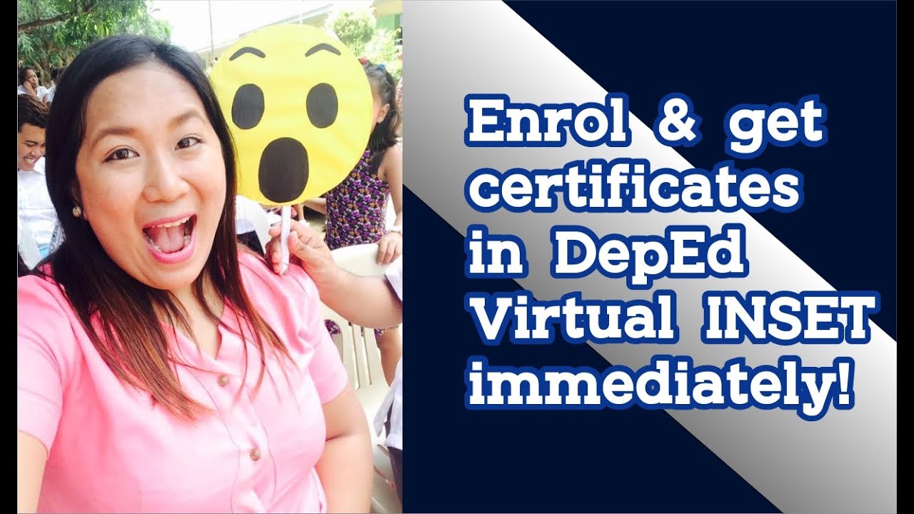 Detailed steps on how to Enrol and Get E-Certificate in DepEd Virtual ...