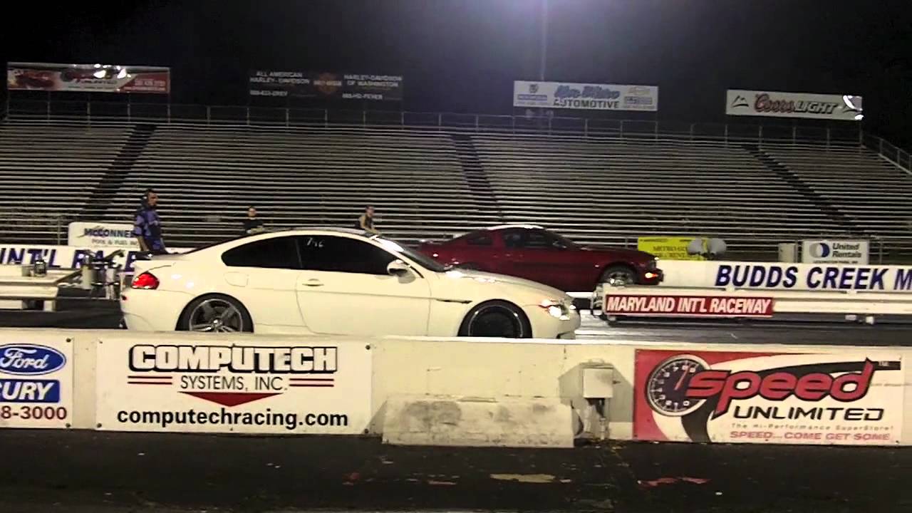 BMW M6 Meisterschaft GT2 & Evosport Headers @ MIR (full throttle) - YouTube