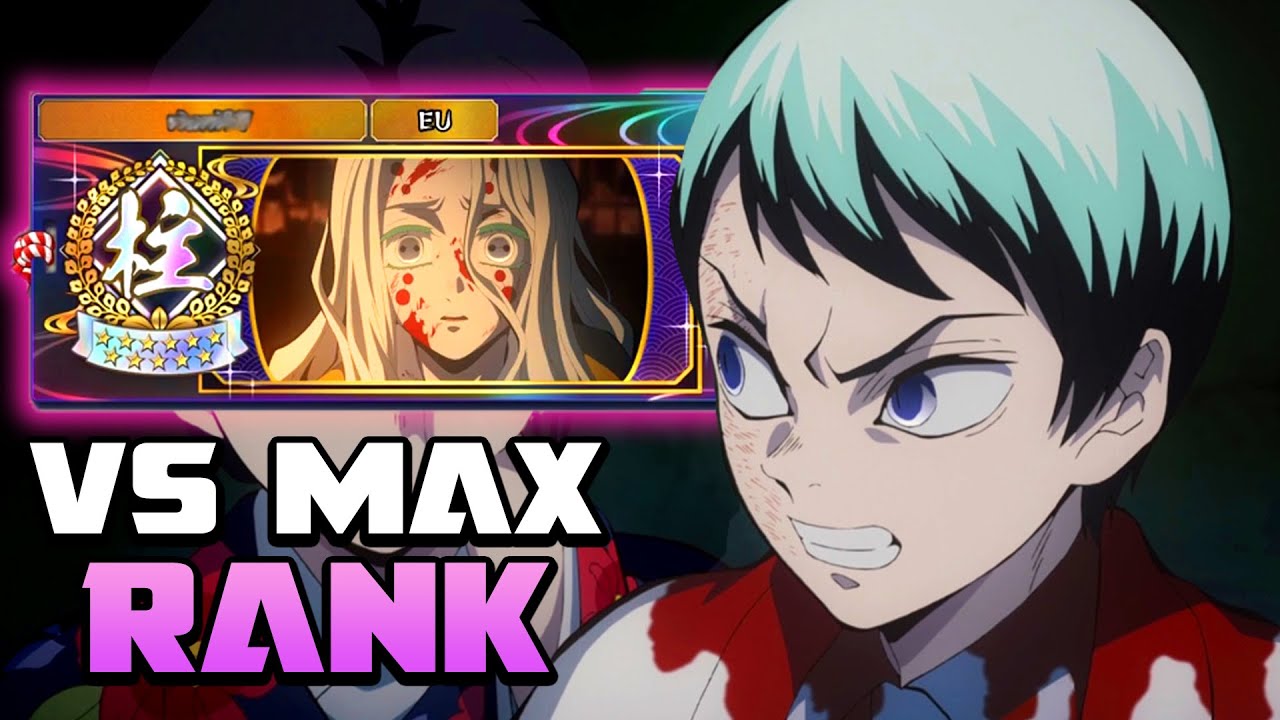 3rd Highest Rank In The World DESTROYED Me! 😱 | Demon Slayer Hinokami ...